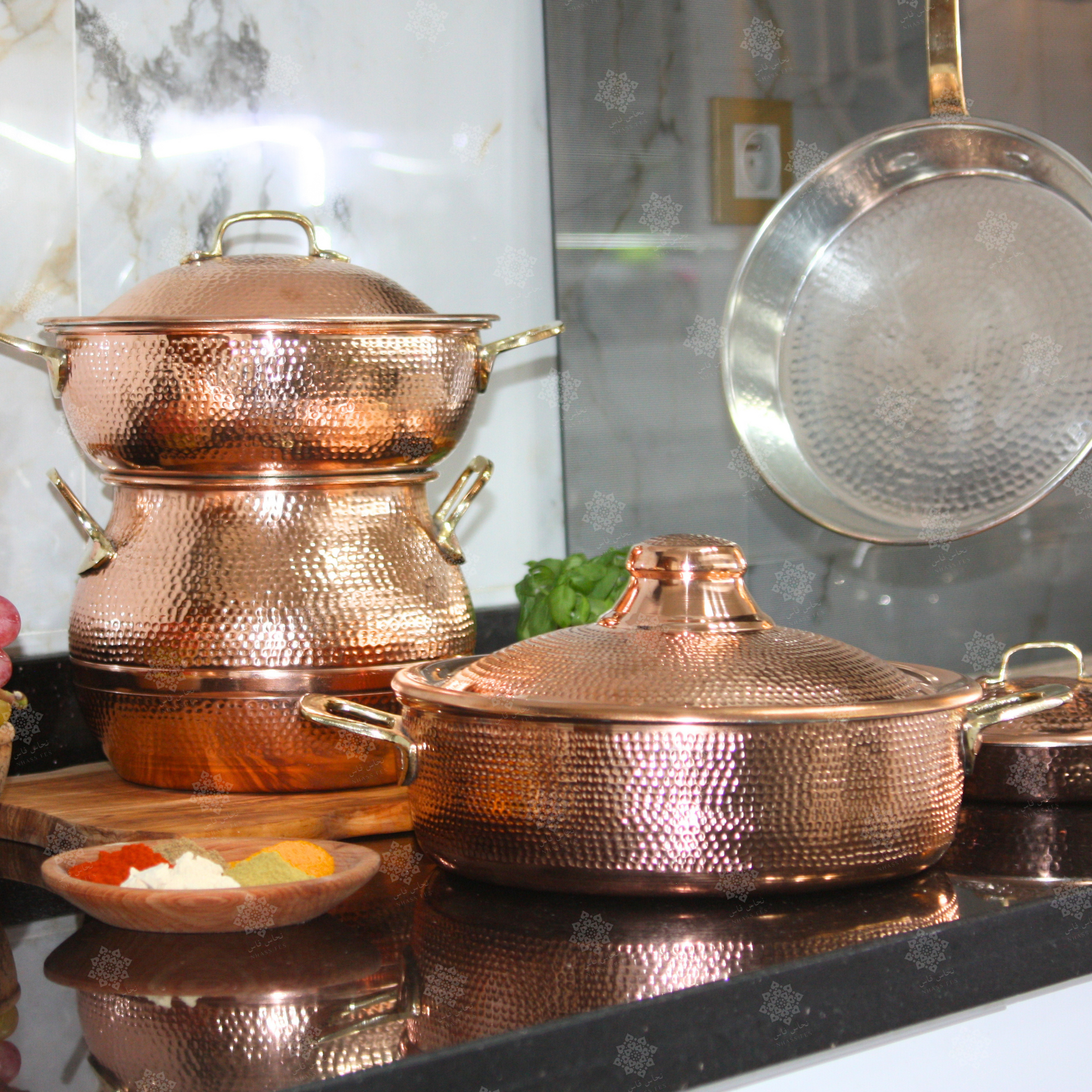 Handcrafted Copper Cookware for Authentic Moroccan Cooking – NHASS FES